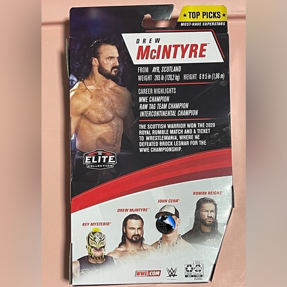 WWE | Toys | Wwe Elite Collection Top Picks Drew Mcintyre True Fx New ...